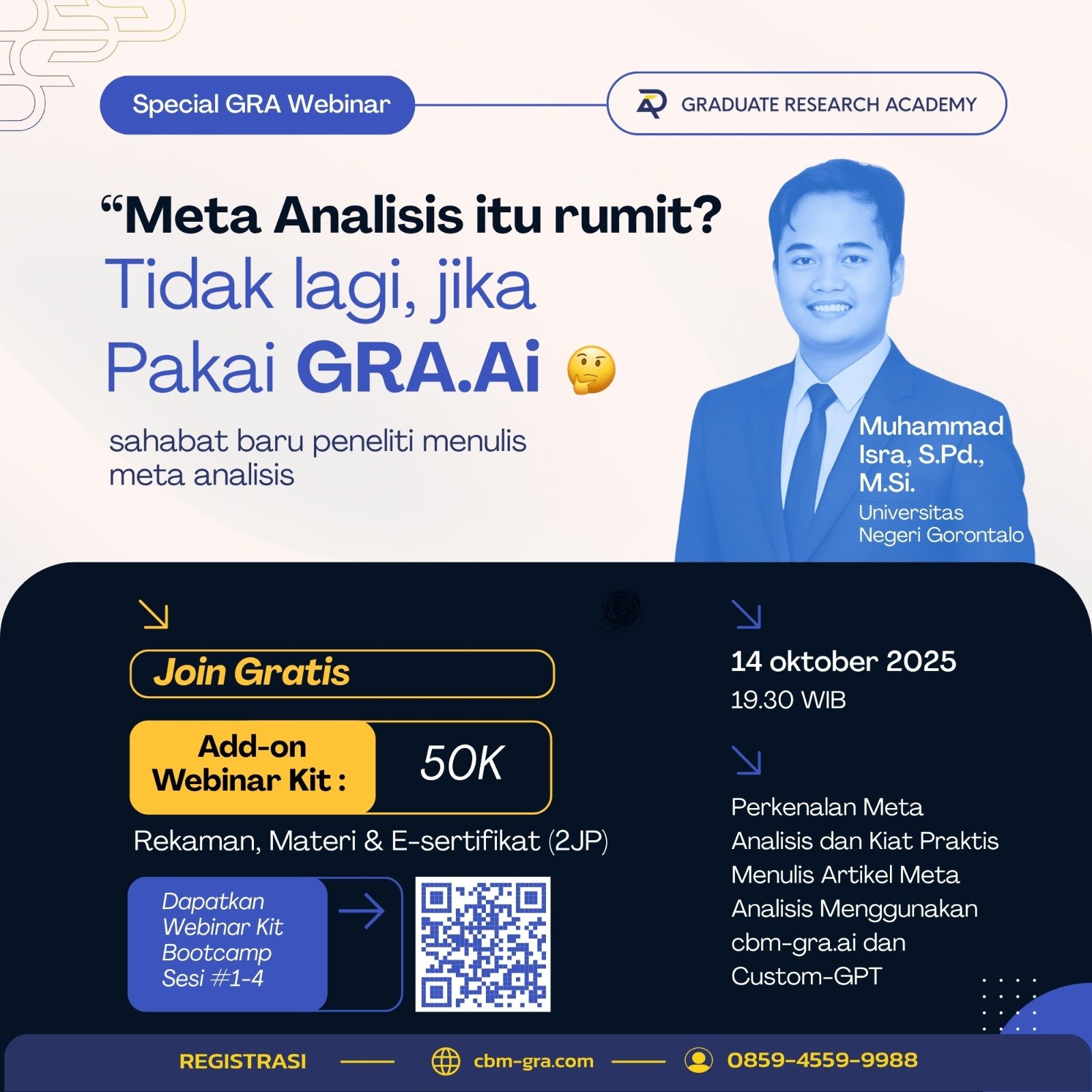 Graduate Research Academy - Do More With Less By Utilizing AI